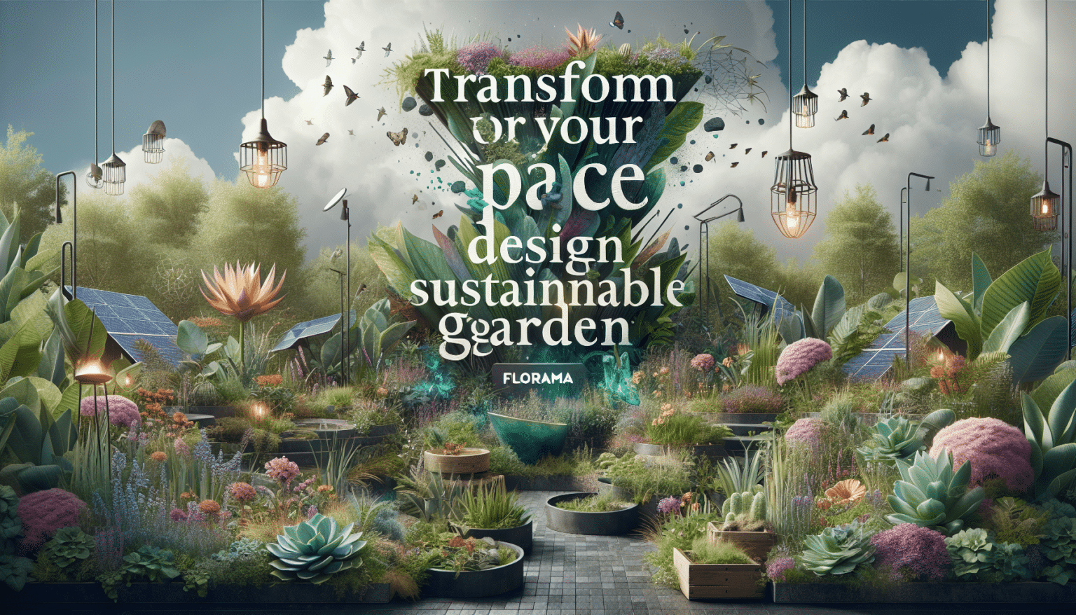 Transforma tu Espacio: Diseña Jardines Sostenibles con Florama